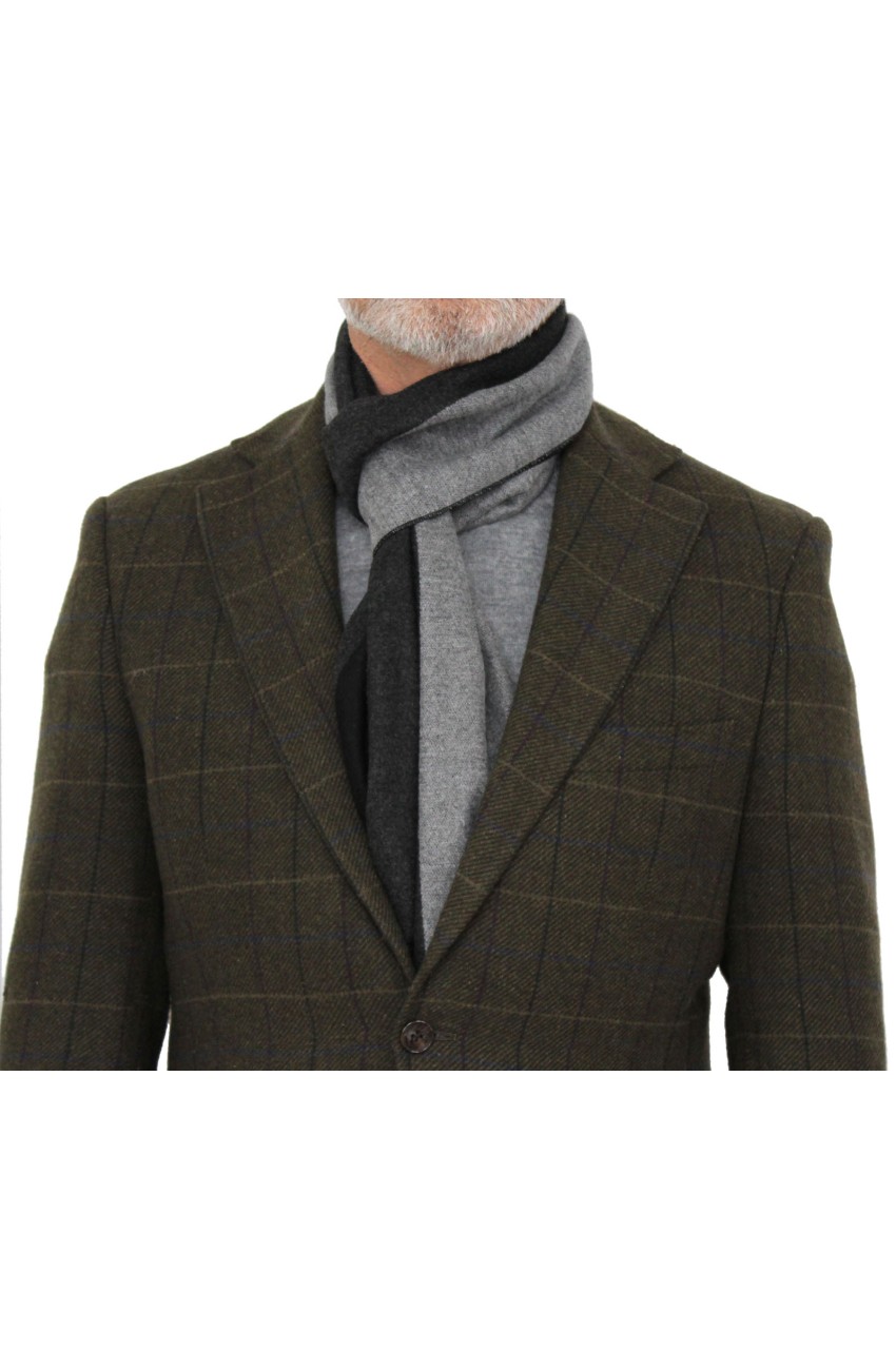 Men's Silk And Wool Luxury Scarves Available | Men's Silk Scarves